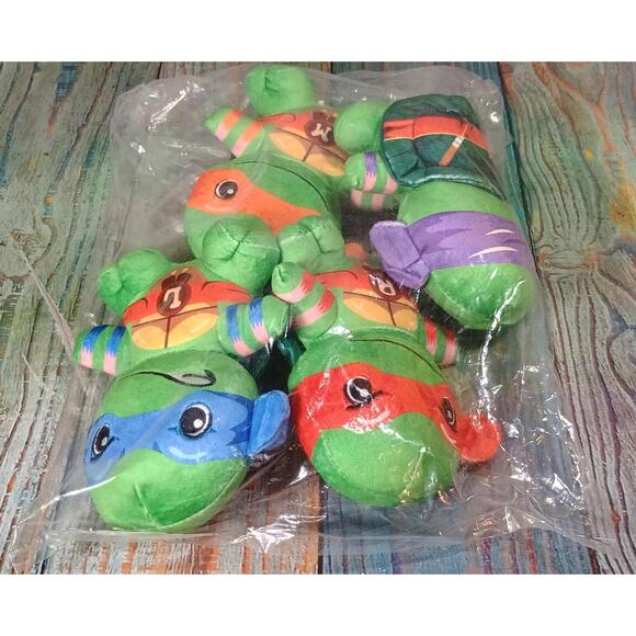 Toys | Set Of 4 Teenage Mutant Ninja Turtles Plush Toys | Poshmark
